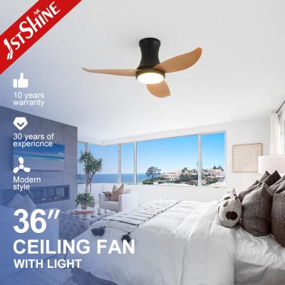 China 36-inch Fancy Design LED Ceiling Fan with Low Profile ABS Blades and ETL Certification for sale