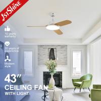 China Hotel Choice ABS Blades Smart WiFi Control Remote Control Ceiling Fan by 1stshine for sale
