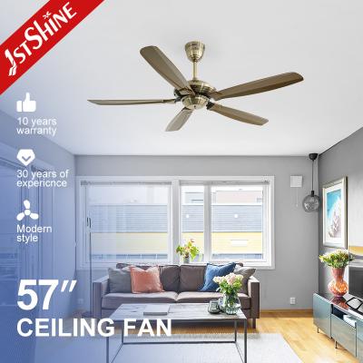 China 57 Inch ABS Blades DC Reversible Motor Ceiling Fan with Remote Class A Energy Efficiency for sale