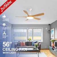 China Modern Design 5 ABS Blades LED Ceiling Fan with Silent Motor and ROHS Certification for sale