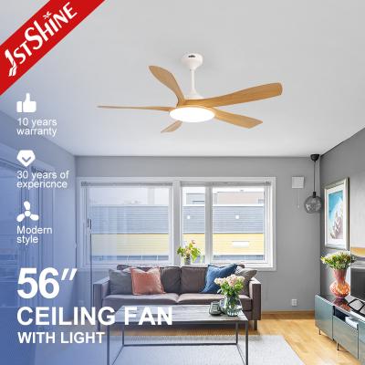 China Modern Design 5 ABS Blades LED Ceiling Fan with Silent Motor and ROHS Certification for sale