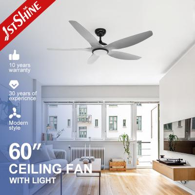 China 1stshine LED Ceiling Fan 6 Adjustable Wind Speed Support Dimmer Yes and 60