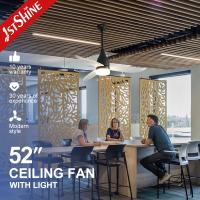 China Support Dimmer 1stshine's 10- LED Ceiling Fan with 3-Speed Wind Control and ABS Blades for sale
