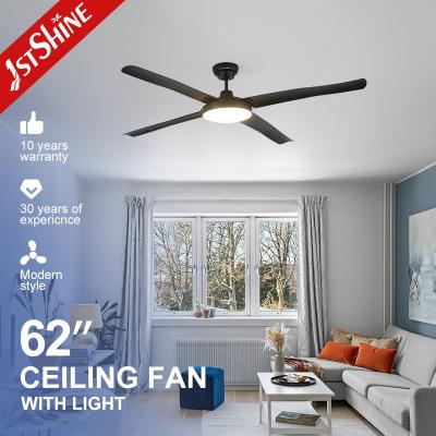 China 62 Inch Indoor Space LED Ceiling Fan with Quiet Time Setting ETL Certified 10 Year Motor for sale