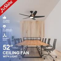 China Energy Saving Decorative LED Ceiling Fan with Light and 6 Speed Choice Remote Control for sale