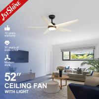 China 1stshine ODM OEM LED Light Ceiling Fan with REACH Certificate and Colorful ABS Blades for sale