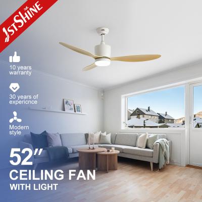 China Lighting solutions service 1stshine LED ceiling fan with remote and down rod for sale