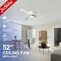 China 2- 1stshine Bedroom LED Ceiling Fan with Acrylic Blades and Remote Control Light for sale