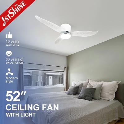 China Remote Control ABS Blades LED Ceiling Fan With Noiseless DC Motor for sale