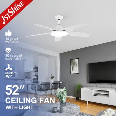 China Quiet 52 Inch ABS Ceiling Fan with LED Light and Remote Control Cooling Air Function for sale