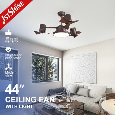China Upgrade Your Home with 360 Degree High Speed Rotating AC Motor Fancy Ceiling Fan Light for sale