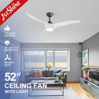 China 1stshine Lower Noise Copper Motor Ceiling Fan with Light and Remote Control High Airflow for sale