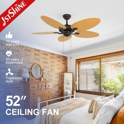 China Low Noise 5 Blades Decorative Ceiling Fan Large Airflow Energy Saving for sale