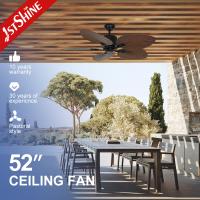 China Hotel Decorative Classic Ceiling Fans 52 Inch Energy Saving Flower Design for sale