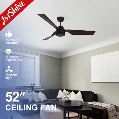 China Reading Room 64.4w ABS Ceiling Fan Dc Inverter Silent Design for sale