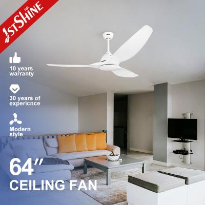 China OEM 64 Inch 35W Plastic Ceiling Fan Low Voltage Big Air Flow for sale