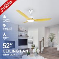 China Home 52 Inch Low Voltage Energy Saving Remote Control LED Ceiling Fan with Light Energy for sale