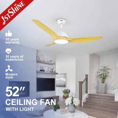 China Home 52 Inch Low Voltage Energy Saving Remote Control LED Ceiling Fan with Light Energy for sale