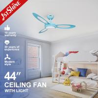 China 44 inch 230V ABS blades ceiling fan with light Bedroom/living rooom/dinning room/office for sale