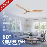 China 60 inches Modern Design Ceiling Fan with Remote Control and Natural Wind Install for sale
