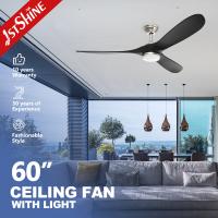 China Modern Design 1stshine Ceiling Fan Light with Low Noise DC Motor and Time Setting for sale