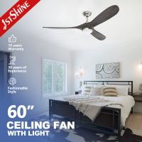 China 1stshine Dimmable LED Ceiling Fan with Smart Control and Pure Copper Motor Customized for sale