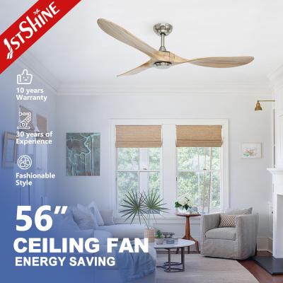 China 1stshine 56'' Wooden Ceiling Fan with Natural Wind Energy and High Speed Power Saving for sale