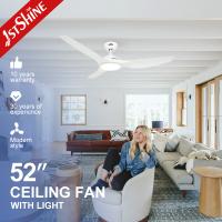 China 52 Inch Ceiling Fan with High-Speed DC Motor Optional LED Light Ideal for Residential and Commercial for sale