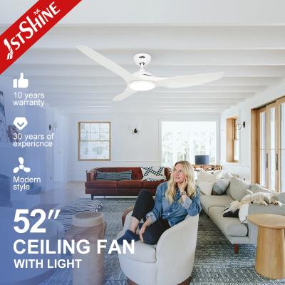 China 52 Inch Ceiling Fan with High-Speed DC Motor Optional LED Light Ideal for Residential and Commercial for sale