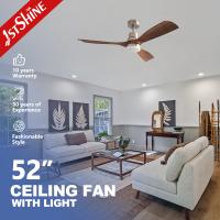 China Modern Color Changing Ceiling Fan with Multi Color LED Lights and Silent Motor Designed for Restaurants Hotels and Meeting Rooms for sale
