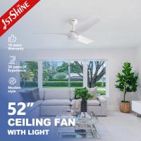 China 52 Inch Plastic Ceiling Fan with DC Motor for Energy Saving in Medium to Large Spaces for sale