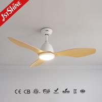 China 48-inch Plastic Blade Ceiling Fan with Remote Control and Customizable Design for Small to Medium Spaces for sale