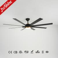 China 65 Inch LED Ceiling Fan with 8 MDF Blades and Energy Efficient DC Motor for Modern Living Spaces for sale