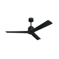 China 52 Inch Indoor Ceiling Fan with Natural Wood Blades and 6 Speeds for sale