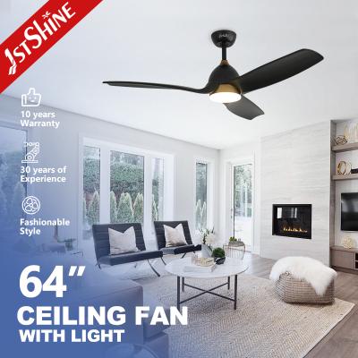 China 64 Inch Solid Wood Ceiling Fan with DC Motor for High Airflow in Large Spaces for sale