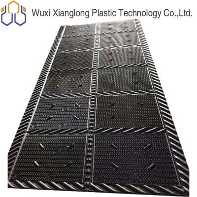 China Black Cooling Tower Infill Cooling Tower Package PVC Filler 810mm for sale