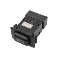 China New Condition Mitsubishi Pajero Montero Shogun V31V33V43 Rear Window Defrost Switch Button Plastic ABS MR168570 for Autos for sale