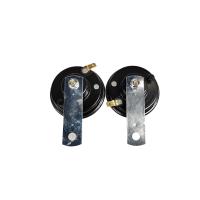 China Mitsubishi Pajero Montero V73V93 Electric 12V Vehicle Motorcycle Horn 2-Way Universal Waterproof Iron Aluminium Speaker for sale