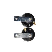China Mitsubishi Pajero Montero V73V93 Electric 12V Vehicle Motorcycle Horn 2-Way Universal Waterproof Iron Aluminium Speaker for sale