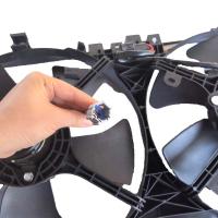 China High Quality 12V Auto Parts Radiator Cooling Fan Motor MITSUBISHI Outlander RVR Cooling System Accessories Compatible 1355A140 for sale