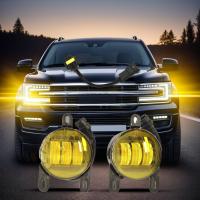 China High Quality LED Fog Lamp with Yellow Signal for Mitsubishi Pajero V73 V77 V87 V93 V97 2007-2019 New Condition for sale