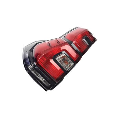China High Quality KL Brand PRADO FJ150 Car Tail Lamp Assembly Red Black Upgrade 2020-2025 Face-lift Style Lighting for sale