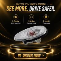 China MR522027 Side Marker Light Front Fender Lamp Turn Signal Bulb for Mitsubishi Pajero V73 V77 2002-2007 12V 5W for sale