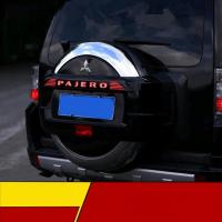 China LED Spare Tire Cover for Mitsubishi Pajero V93 V97 V87 V95 V98 Rear Upgrade LED Brake Light Decorative Panel for sale