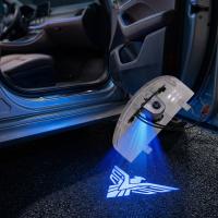 China LED Car Door Welcome Light Logo Projection Lamp for Mitsubishi Pajero Ghost Shadow 12V for sale