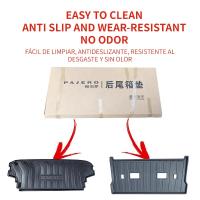 China Mitsubishi Pajero V73V77 V93V97 Trunk Mat Material Comparisonion Protector No Objectional Odor Tailored Version New High Quality for sale