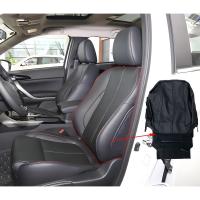 China Mitsubishi Eclipse Cross 2019 Front Seat Back Cushion Black Leather Case Protection Cover for Car Seats for sale