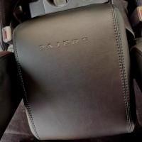 China Mitsubishi Pajero Front Car Interior Kits Armrest Cover Leather Storage Pad Protector KL Brand Auto Accessories Parts for sale