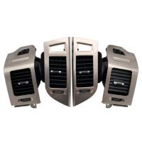 China Chrome AC Vent Fan Assembly Kit New Condition  Dash Air Outlet for Mitsubishi Pajero Silver Brushed Panel 8030A366 8030A309 for sale