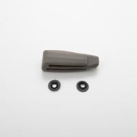 China Gray Beige Black Rear Row Seat Belt Fixing Buckle Clip for MITSUBISHI PAJERO 2007-2021 New Condition for sale
